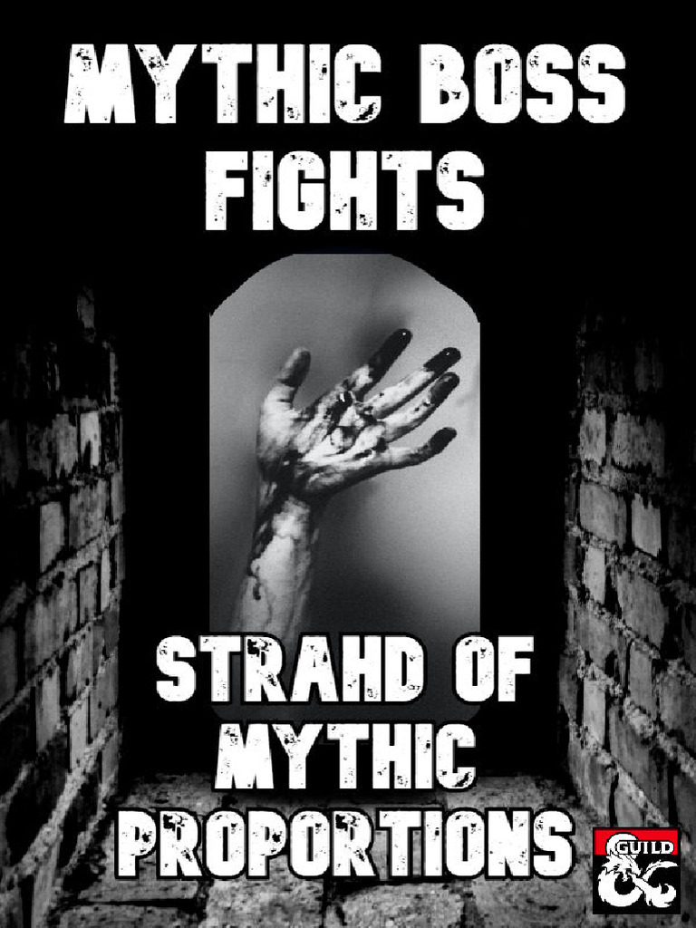 Mythic Boss Fights Strahd of Mythic Proportions | PDF