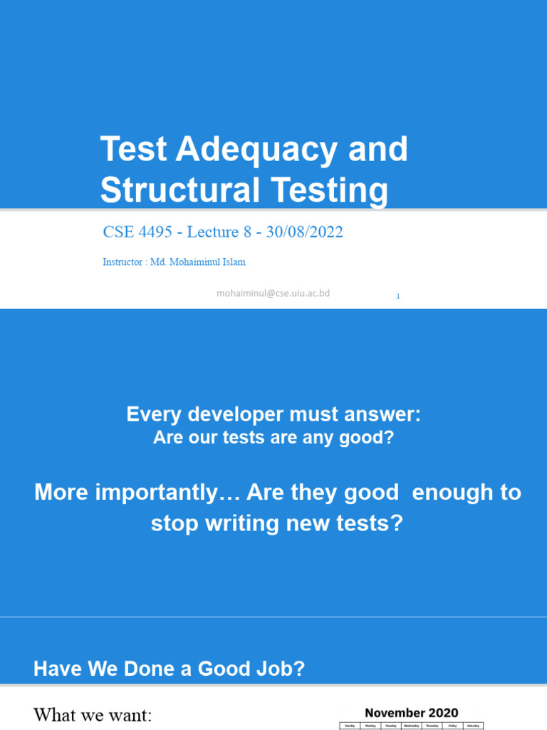 9 Fall 23 Lecture9structuraltesting Pdf Theoretical Computer Science Computer Science