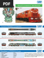 Loco Comparison Chart Diesel Locos | PDF | Locomotives | Turbocharger