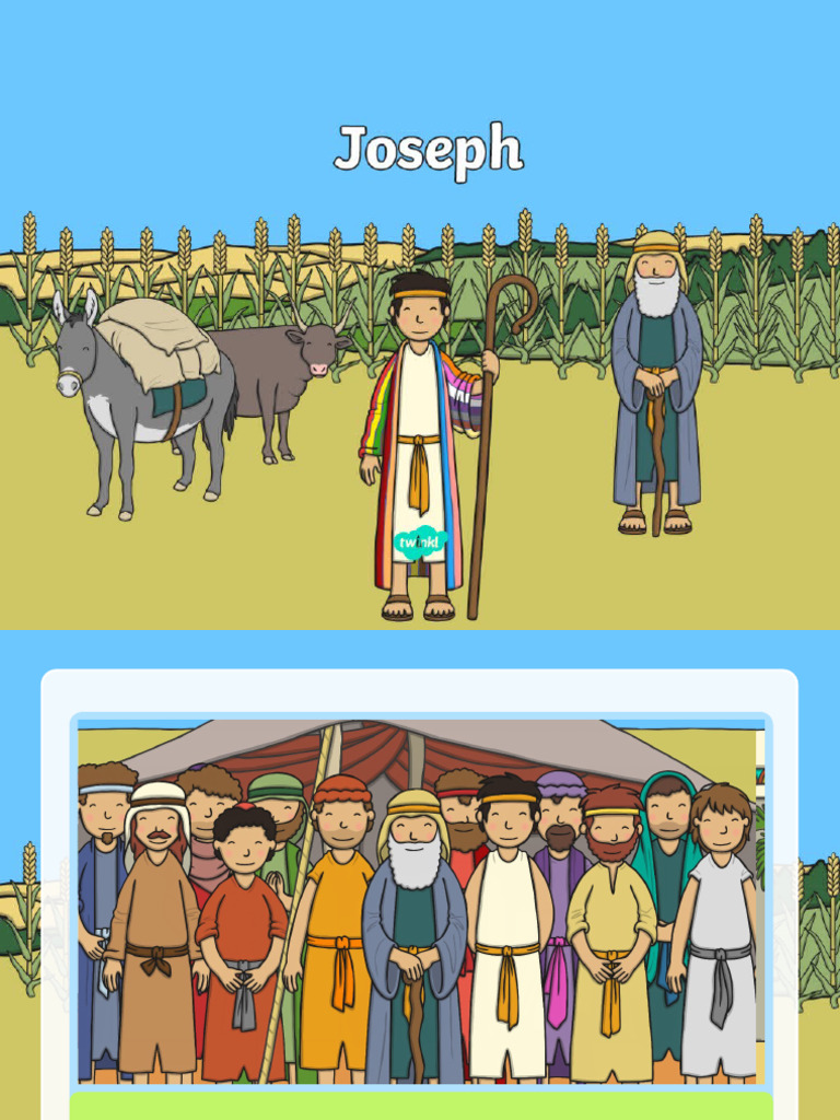 Joseph's Journey: From Canaan to Egypt | PDF | Torah | Book Of Genesis