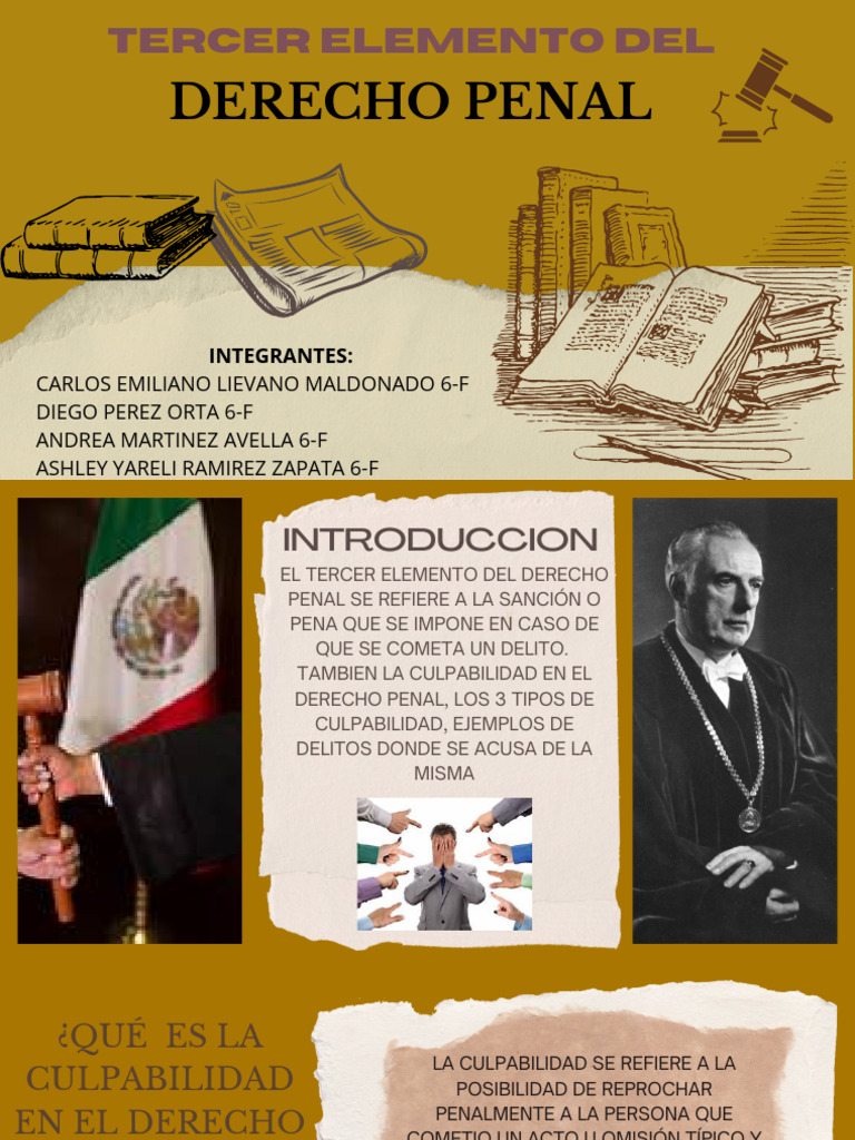 Derecho penal (Culpabilidad) | PDF | Derecho penal | Justicia