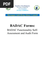 Badac Accomplishment Report | PDF