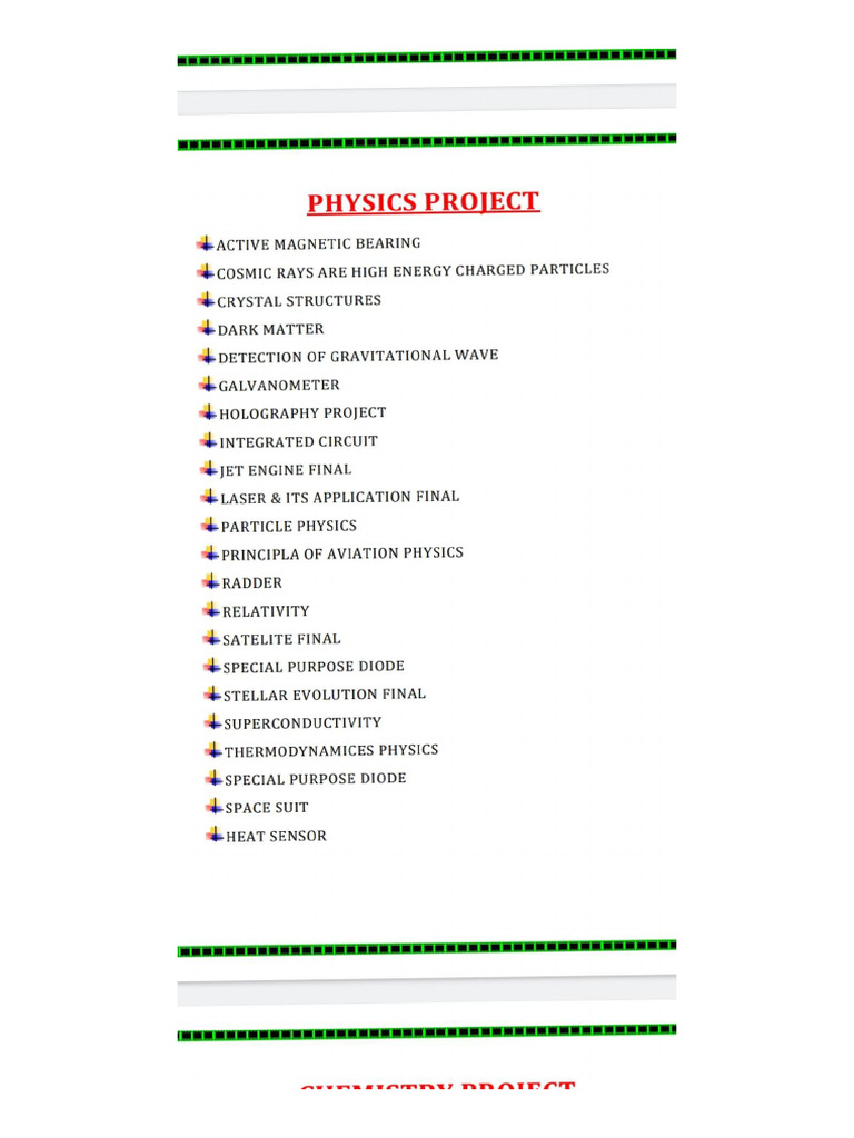 physics project | PDF