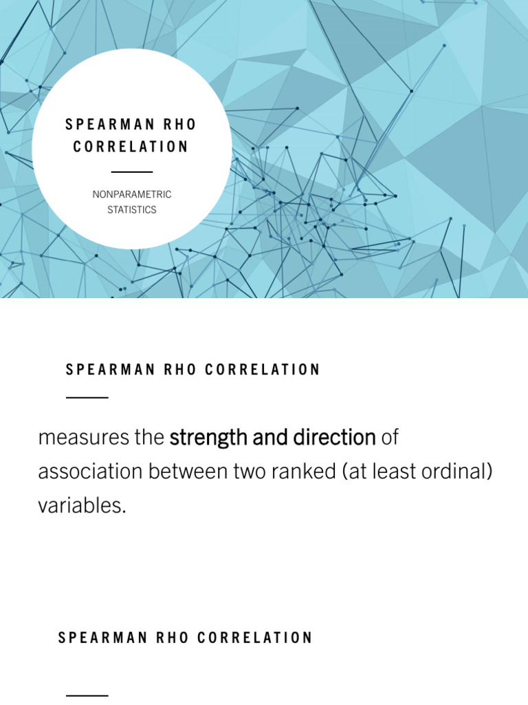 Lesson F2 and F3 - SPEARMAN RHO CORRELATION and Reliability Analysis ...