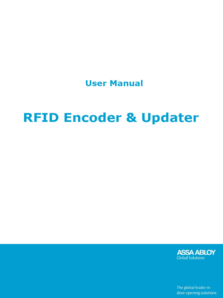 66 1001 001-8 User Manual RFID Encoder and Updater | PDF | Ip Address | Domain Name System