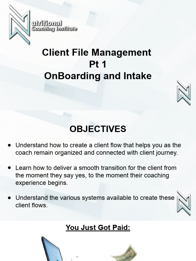 Client File Management Pt1 | PDF | Communication Client File Management Pt1 | PDF | Communication