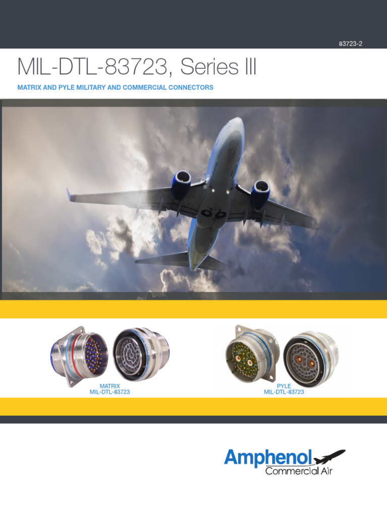 Mil-dtl-83723, Series III Matrix and Pyle Military and Commercial ...