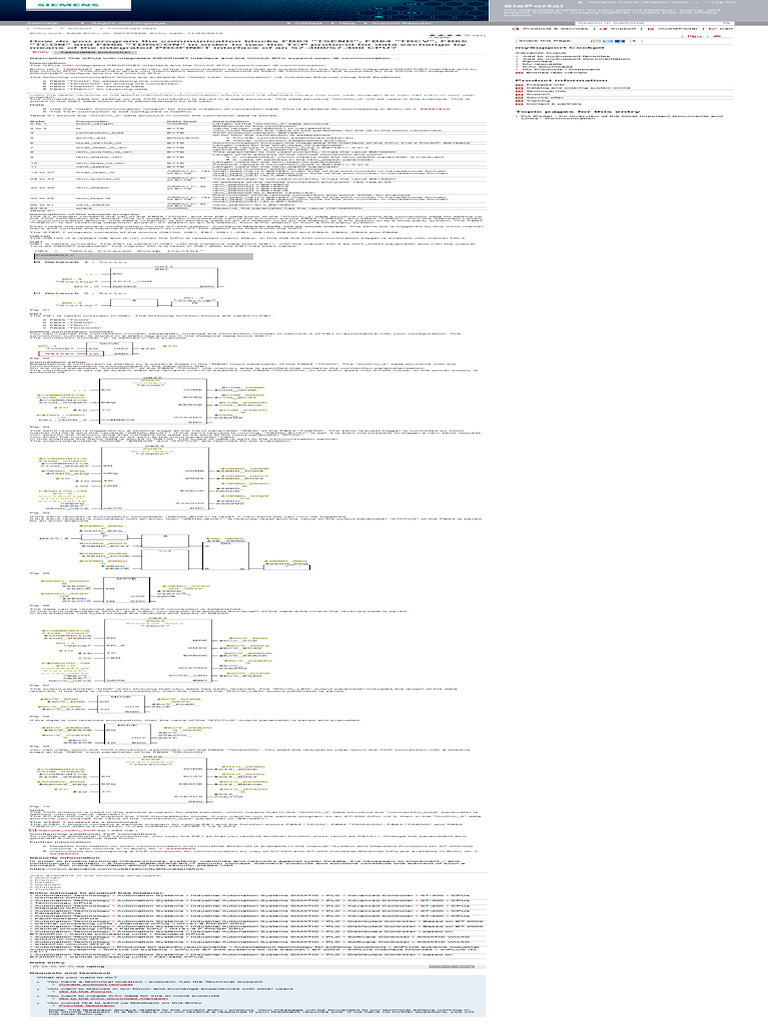 How Do You Program The Communication Blocks FB63 - TSEND - , FB64 ...