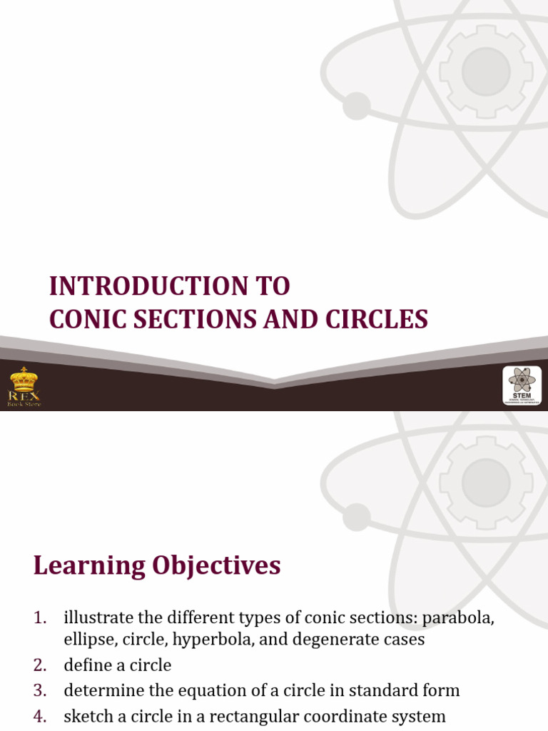 Introduction to Conic Sections and Circles | PDF