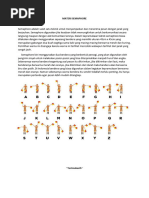Pengertian dan Manfaat Semaphore Pramuka | PDF