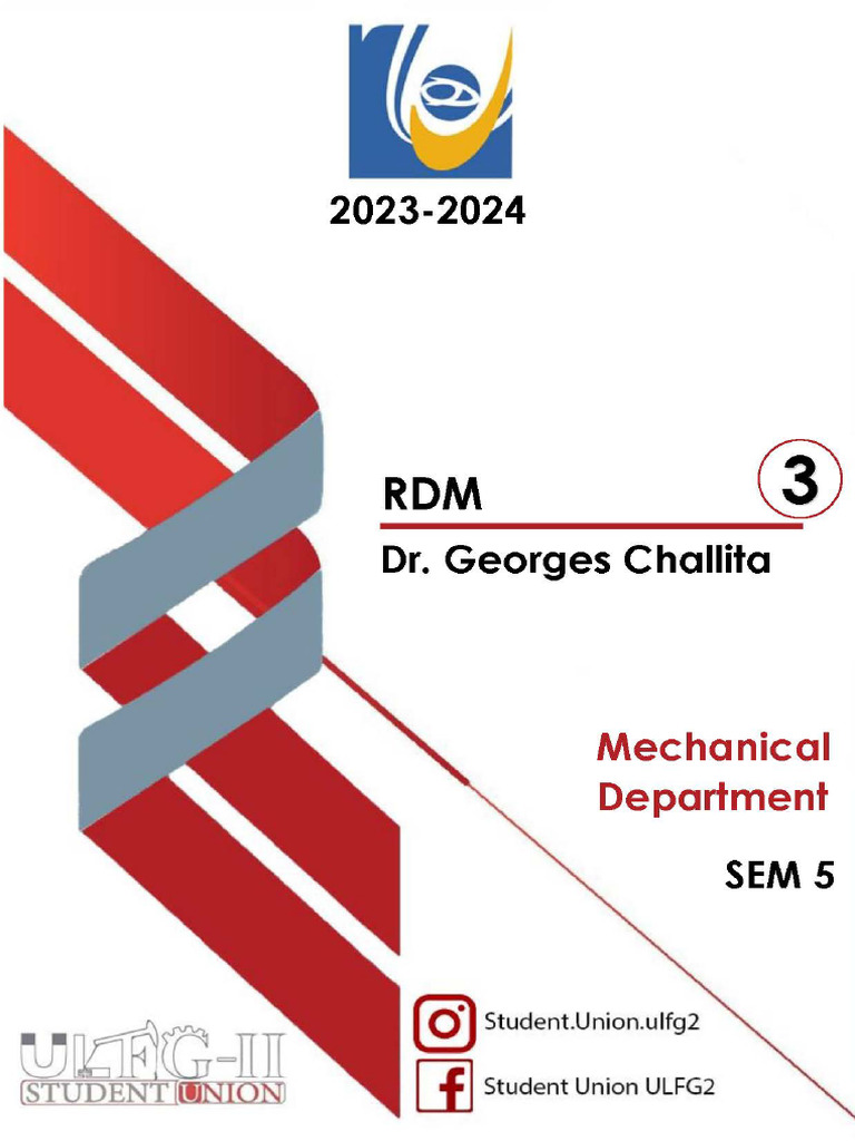 RDM (Course + TD) | PDF