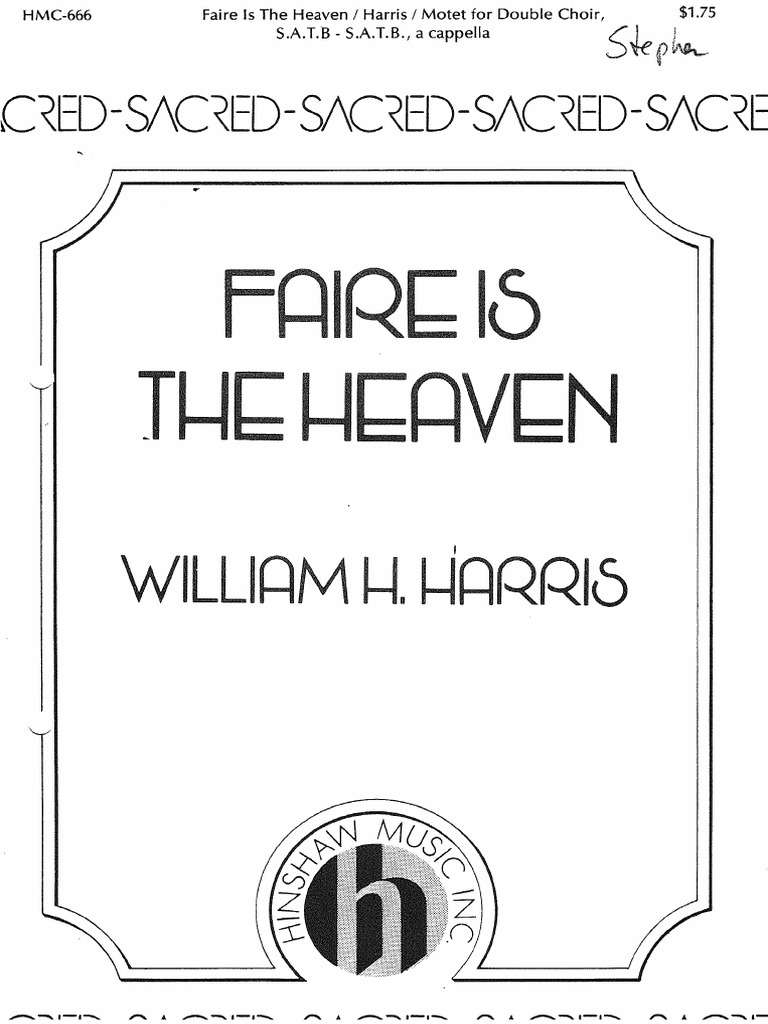 Harris Faire Is The Heaven | PDF