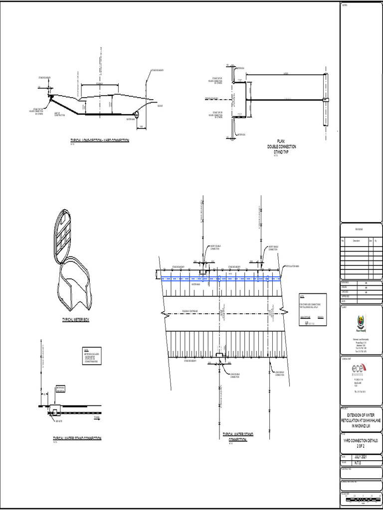 Yard Connection Details 2 of 2 | PDF