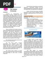Lesson 1 - Introduction To The Study of Globalization | PDF ...
