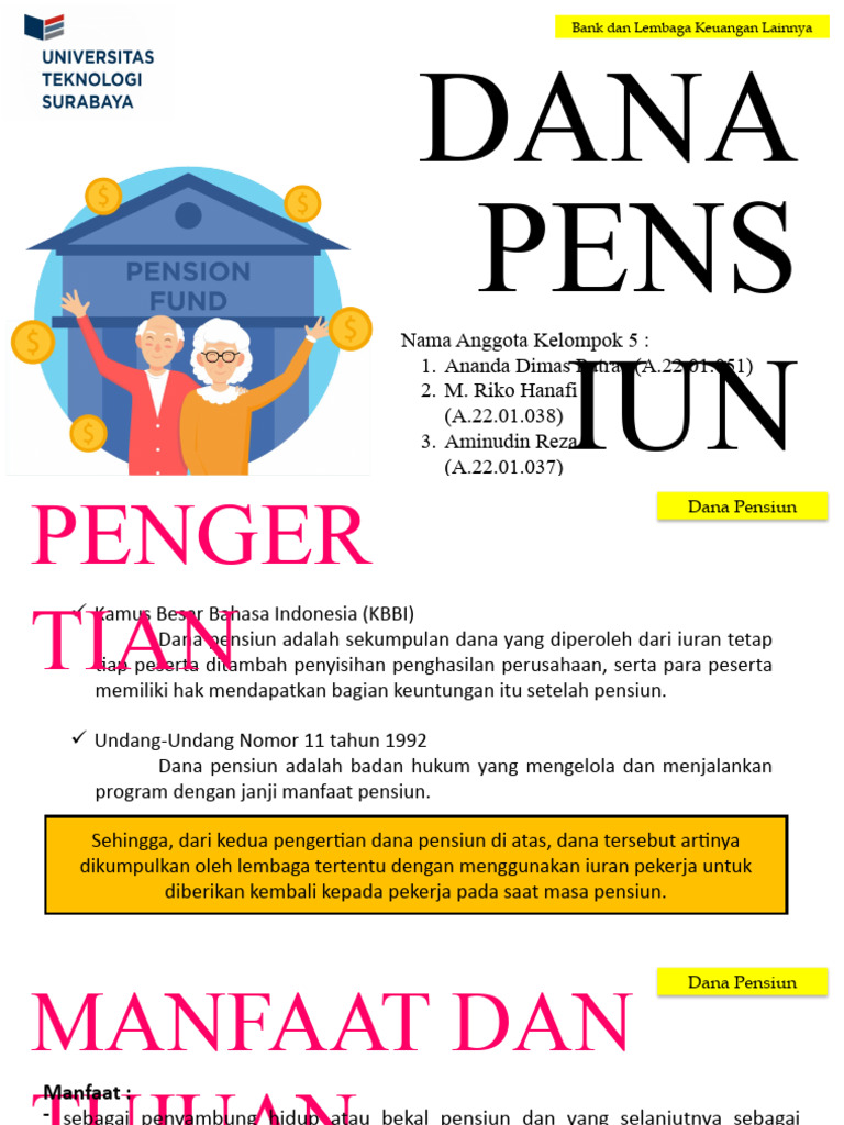 Kelompok 5 BLKL - Dana Pensiun | PDF