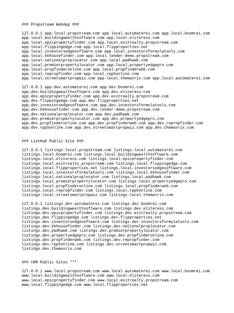 hosts | PDF | Computer Engineering | Communications Protocols