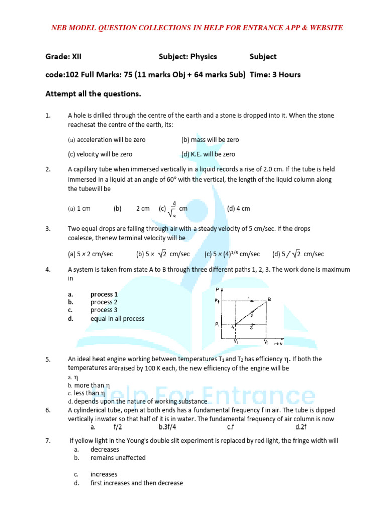 Physics Set 9 | PDF | Radioactive Decay | Magnetic Field