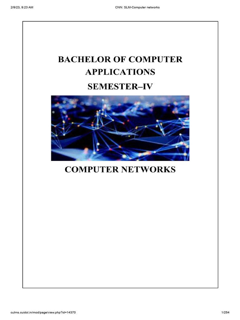 CNN_ SLM-Computer networks | PDF | Cnn | Podcasting