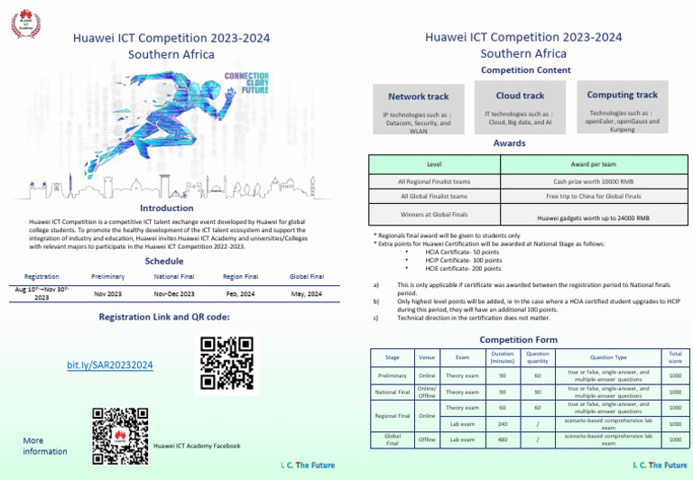 Ict Competition A4 Flyer 1 Piece | PDF | Information And Communications ...