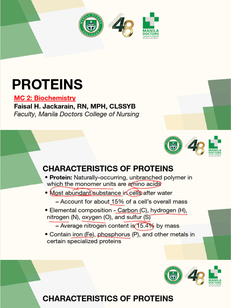 Proteins | PDF | Lipoprotein | Proteins