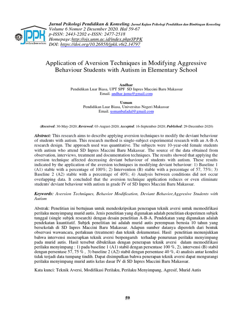 2 PB | PDF | Behavior Modification | Autism Spectrum