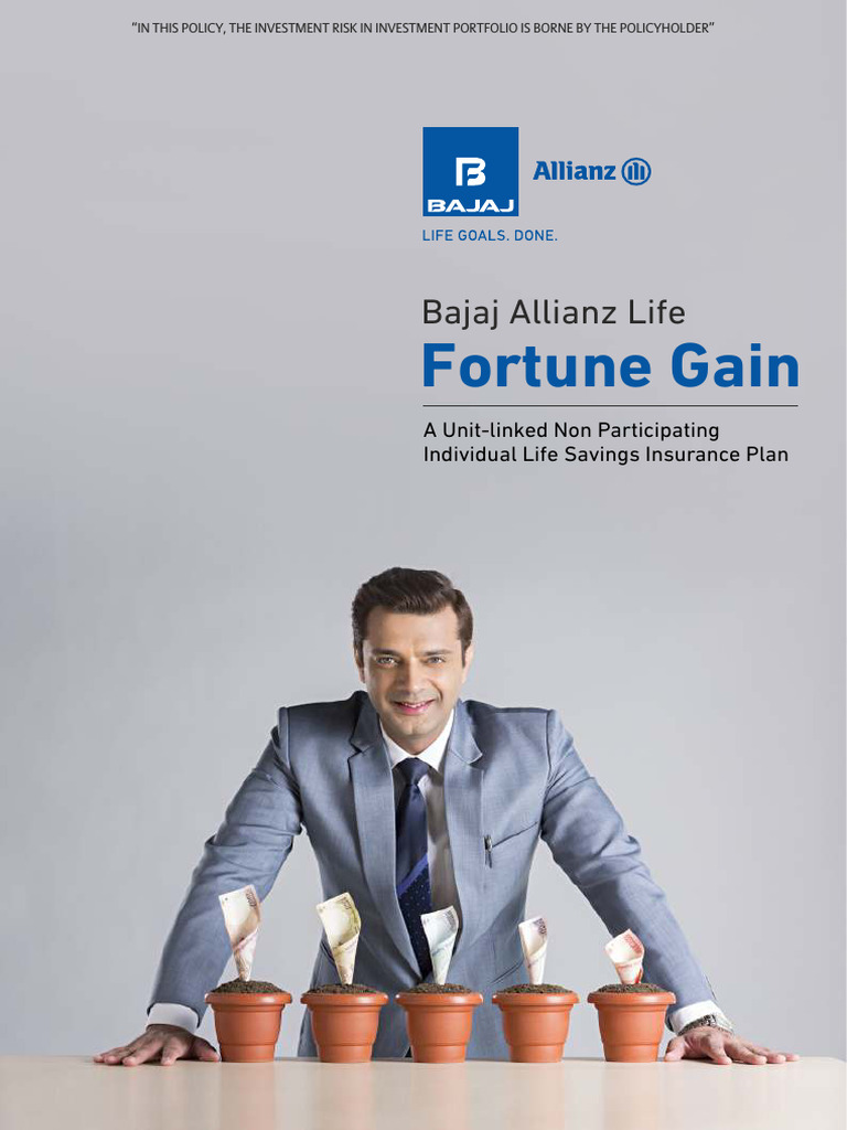 Fortune Gain Brochure | PDF | Insurance | Investment Fund
