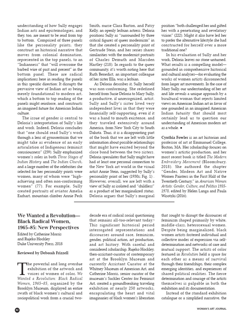 We Wanted A Revolution Black Radical Wom | PDF | Feminism | Gender Studies