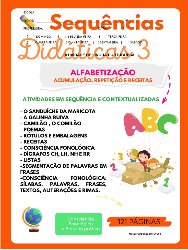 Sequencia-didatica-3 Contos Receitas Rotulos | PDF | Sanduíche | Alimentos