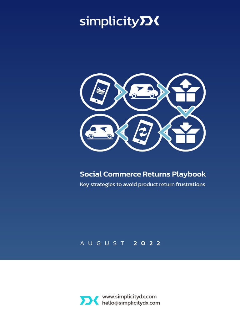 Social-Commerce-Returns SimplicityDX August 22 | PDF | Retail | Brand