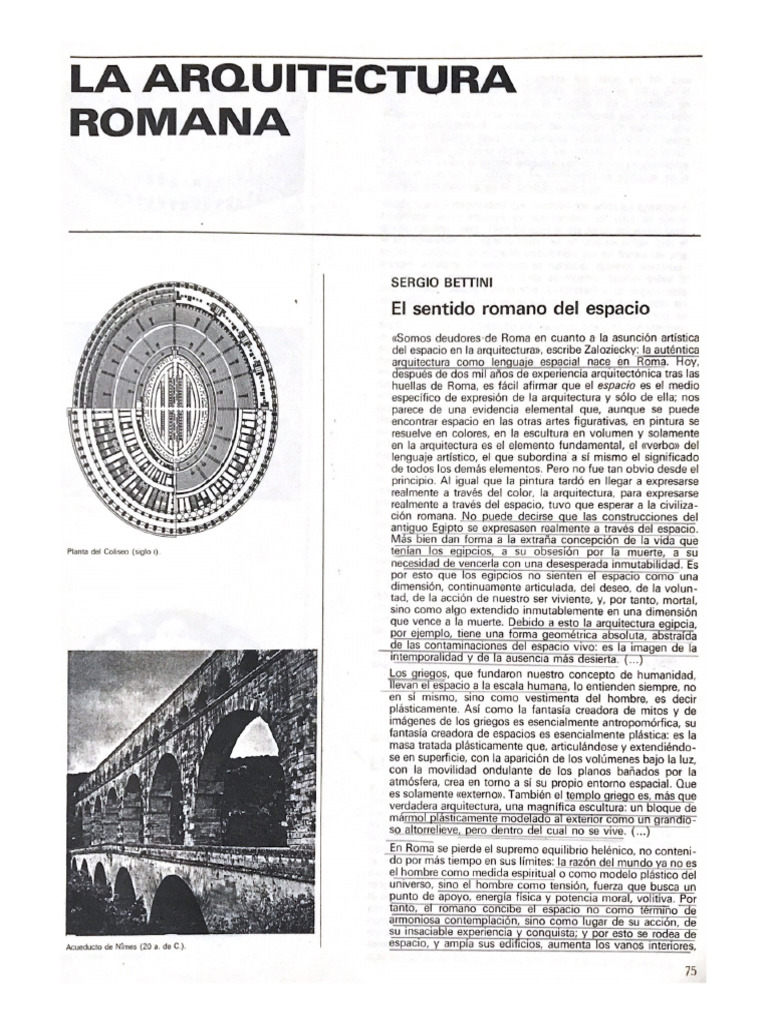 Luciano Patetta, Historia de La Arquitectura. Crítica. 1984. Pp. 75-88 ...