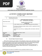 Activity Design-Buwan NG Kasaysayan | PDF | Philippines