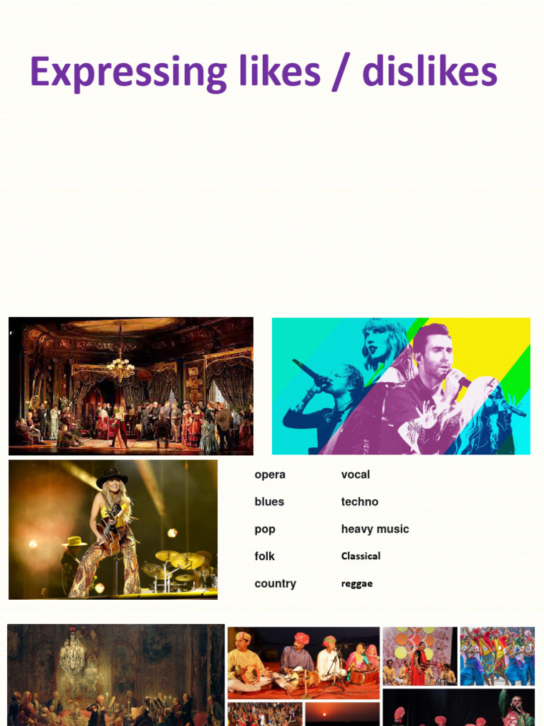 Expressing Likes & Dislikes | PDF