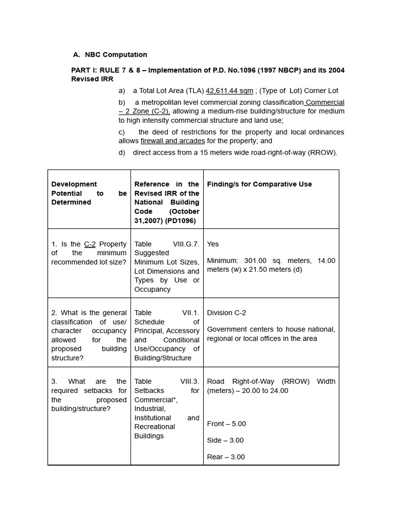 Sample Computation | PDF