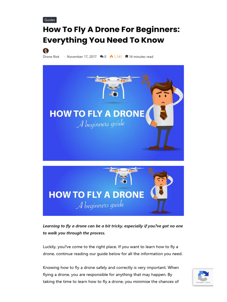 Beginner's Guide to Flying Drones | PDF | Aviation