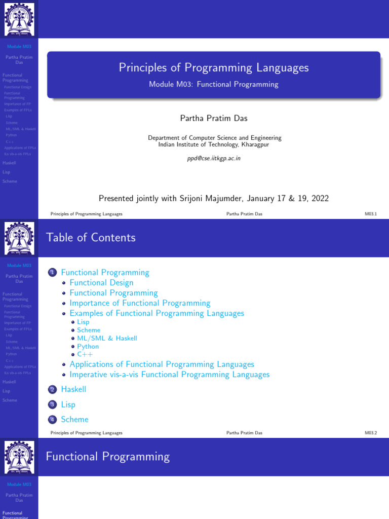 03 Functional Programming Pdf Functional Programming Scheme Programming Language