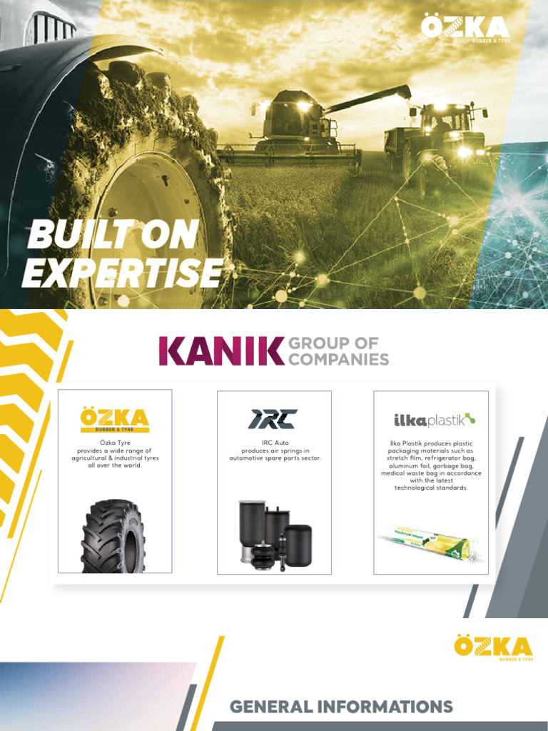 Ozka Tires Presentation | PDF | Tire | Tractor