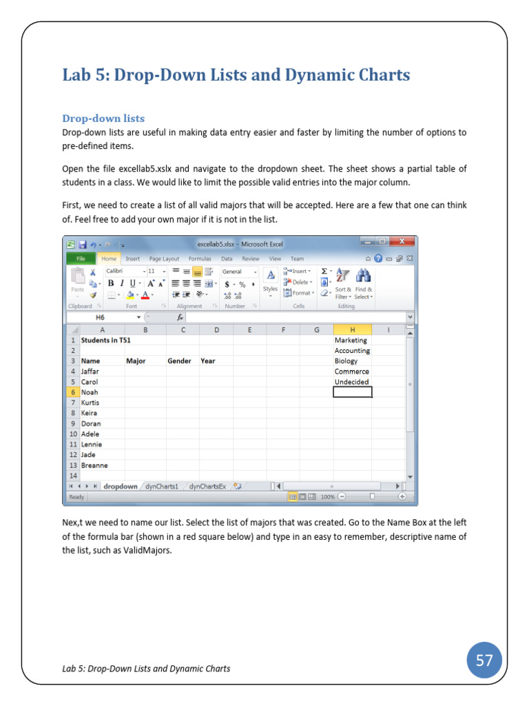 Lab Activity 5 | PDF | Microsoft Excel | Chart