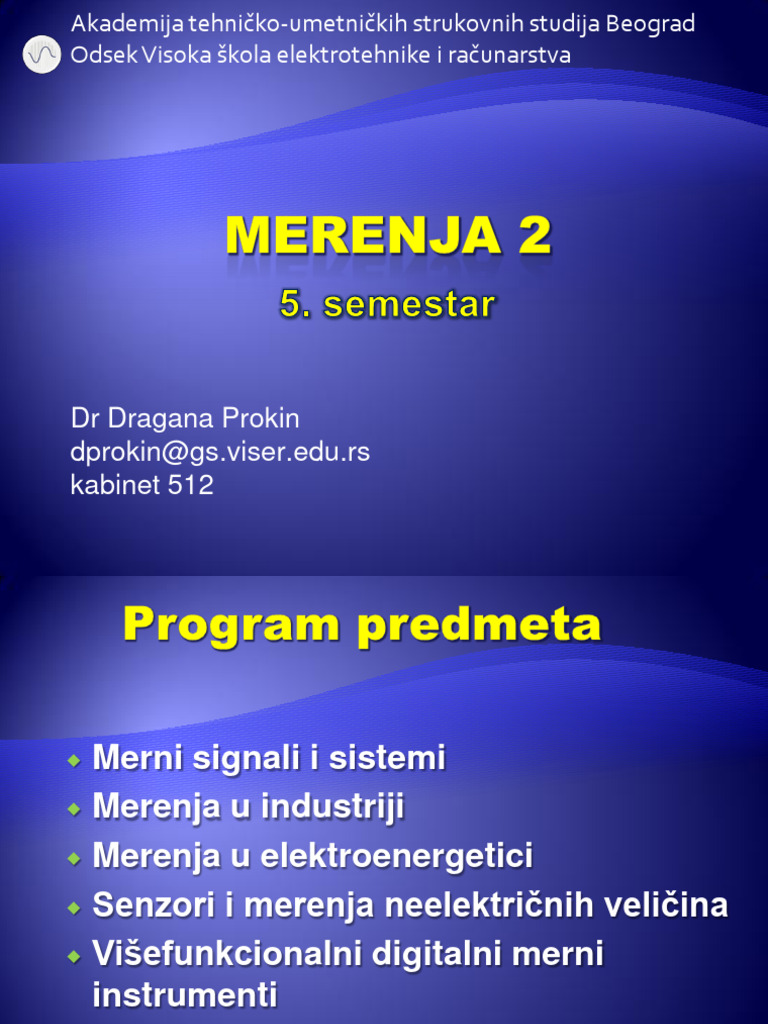 MERENJA 2 2022 Prezentacija | PDF