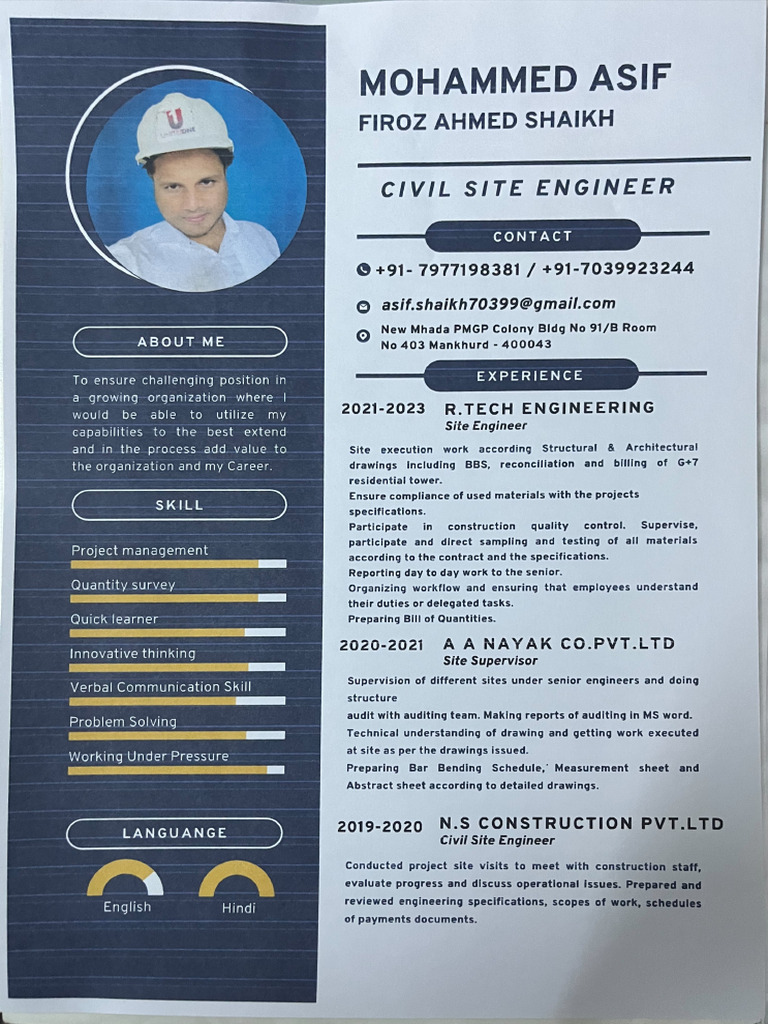 CV-ASIF Engineer Book | PDF