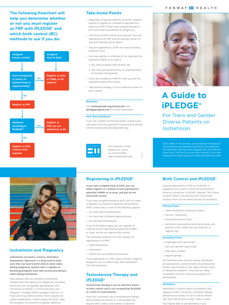 Guide To - IPLEDGE | Download Free PDF | Birth Control | Human Reproduction