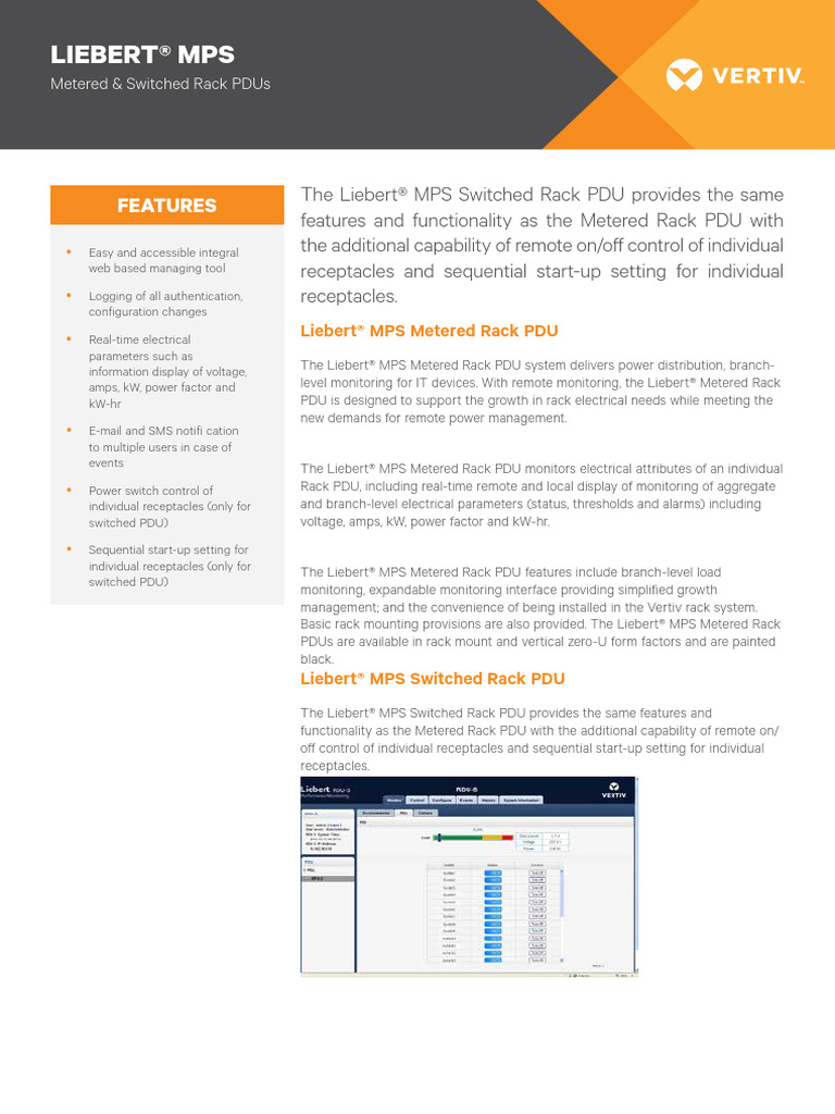 MPS (Brochure) | PDF | Ac Power Plugs And Sockets | Power Supply