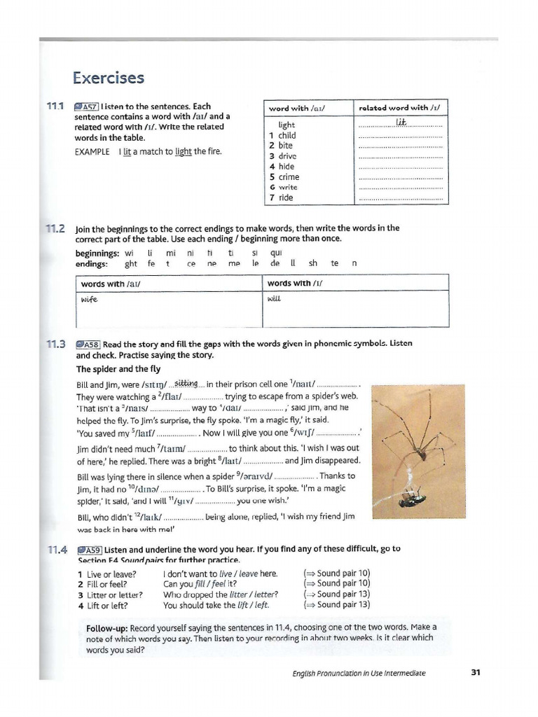 Worksheets For Group 1 Exercises Pages 31, 37 Units 11 and 14 | PDF