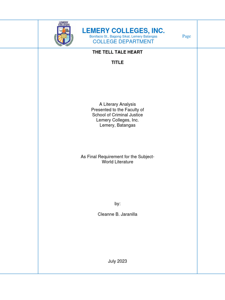 Exam - World Lit | PDF