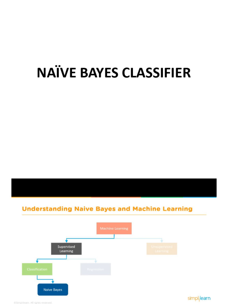 Naive Bayes Classifier | PDF