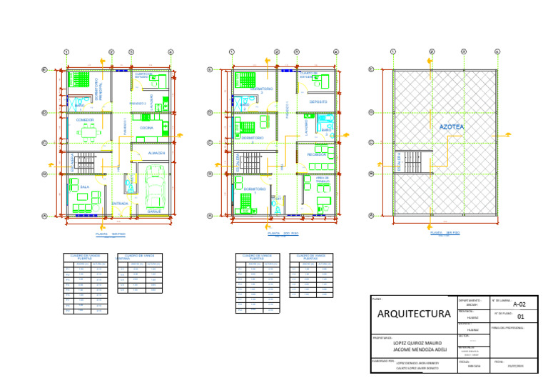 Planos - ESQUEMA ESTRUCTURAL-Presentación4 | PDF