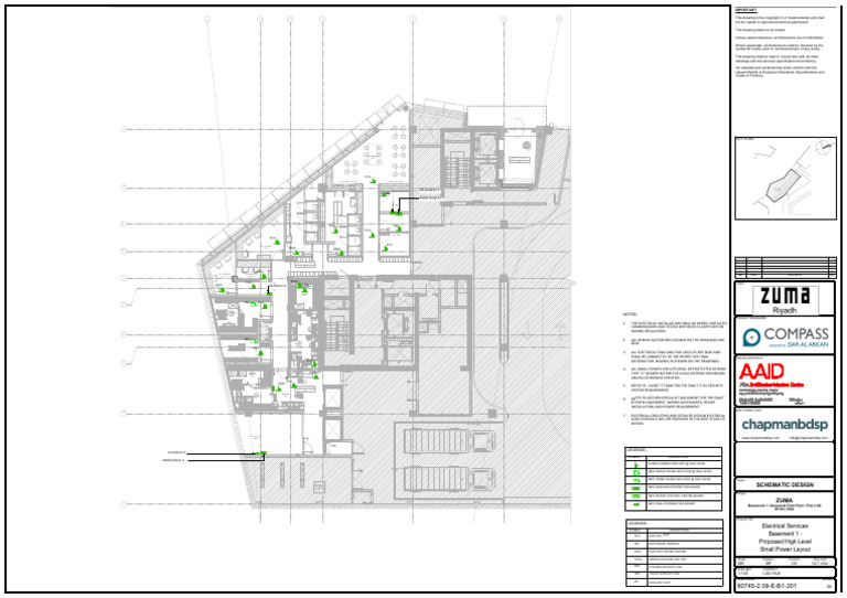 60745-2.09-E-B1-201 - Electrical Services, Basement 1 - Proposed High ...