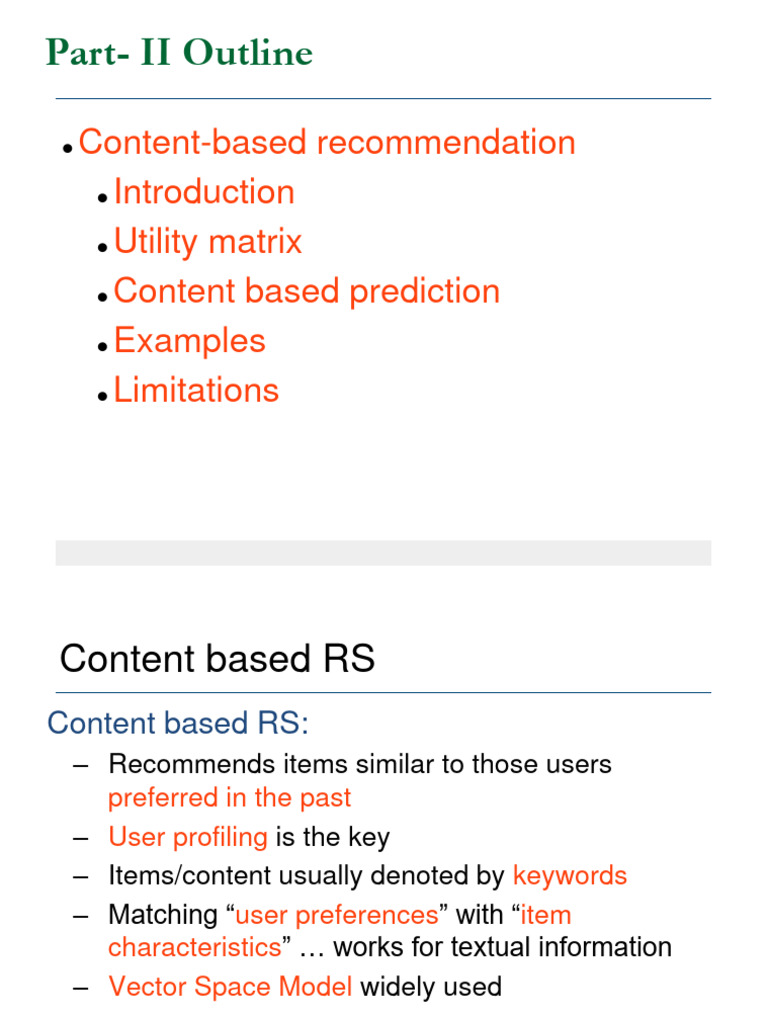 Chapter4 - Web based Personalization Systems- Part0 -Introduction | PDF | Matrix (Mathematics ...