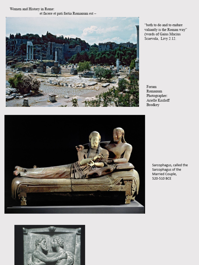 Women and History in Rome | PDF | Romulus And Remus | Roman Republic