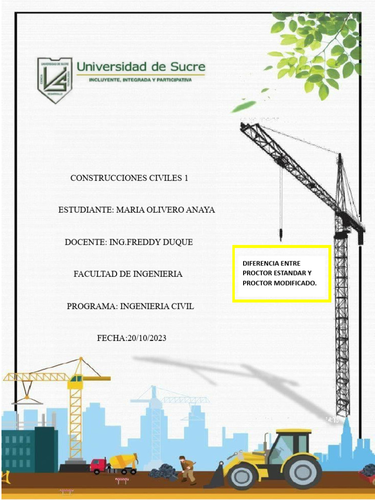 Proctor Estandar y Proctor Moficado | PDF
