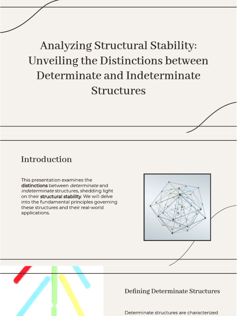 Wepik Analyzing Structural Stability Unveiling The Distinctions Between Determinate and ...